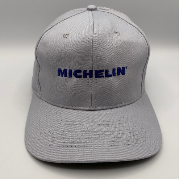 Michelin | Accessories | Vintage Michelin Tires Block Logo Gray ...